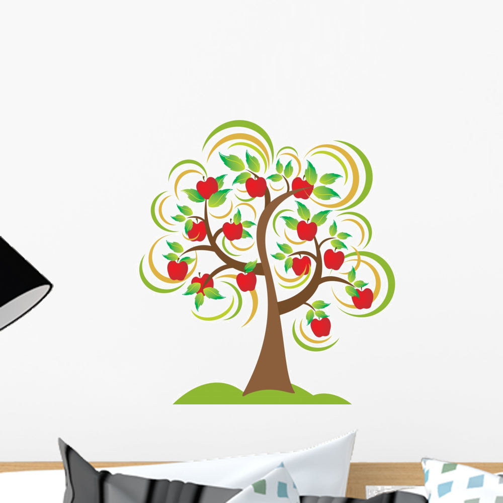 Apple Tree Wall Decal – Wallmonkeys