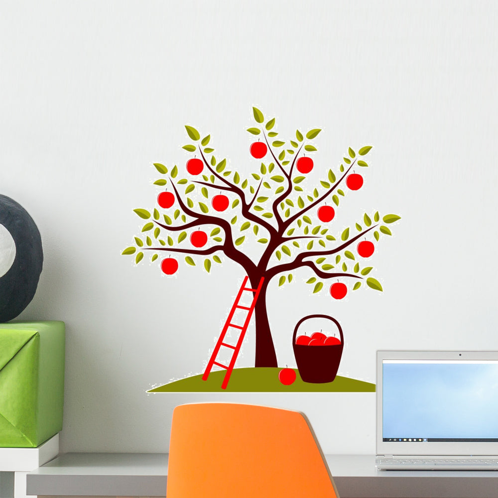 Apple Tree Wall Decal – Wallmonkeys