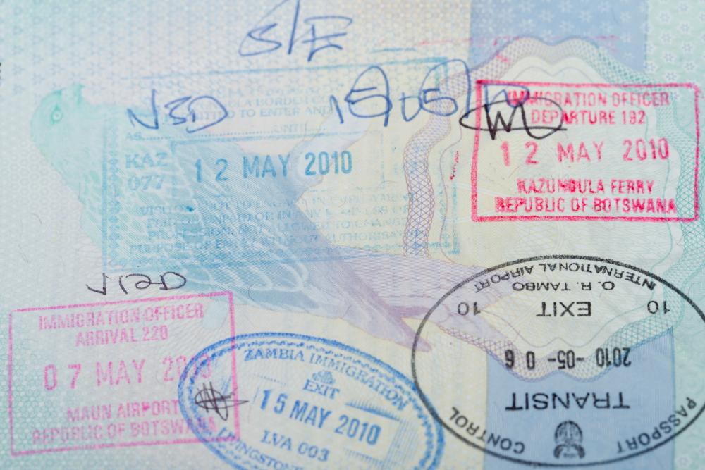 African Passport Stamps – Wallmonkeys