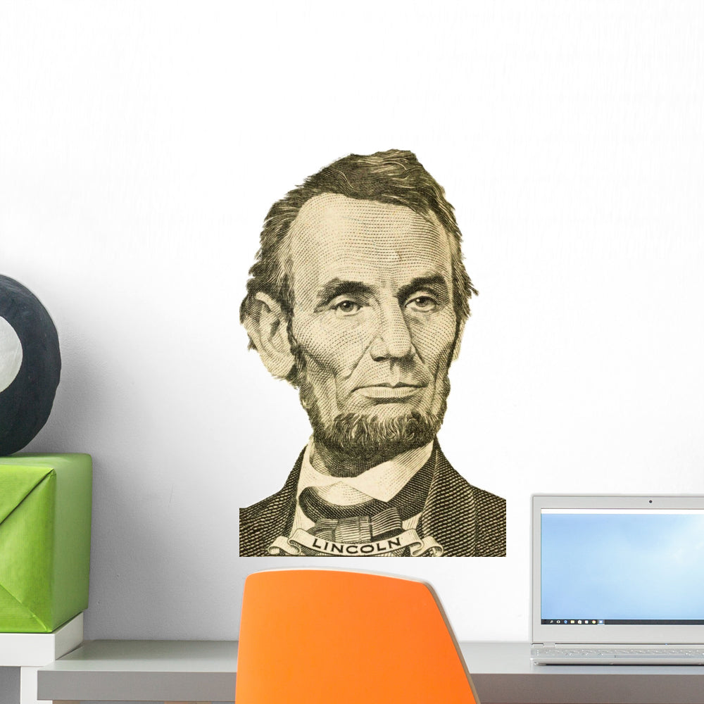 Abraham Lincoln Wall Decal - WallMonkeys.com – Wallmonkeys
