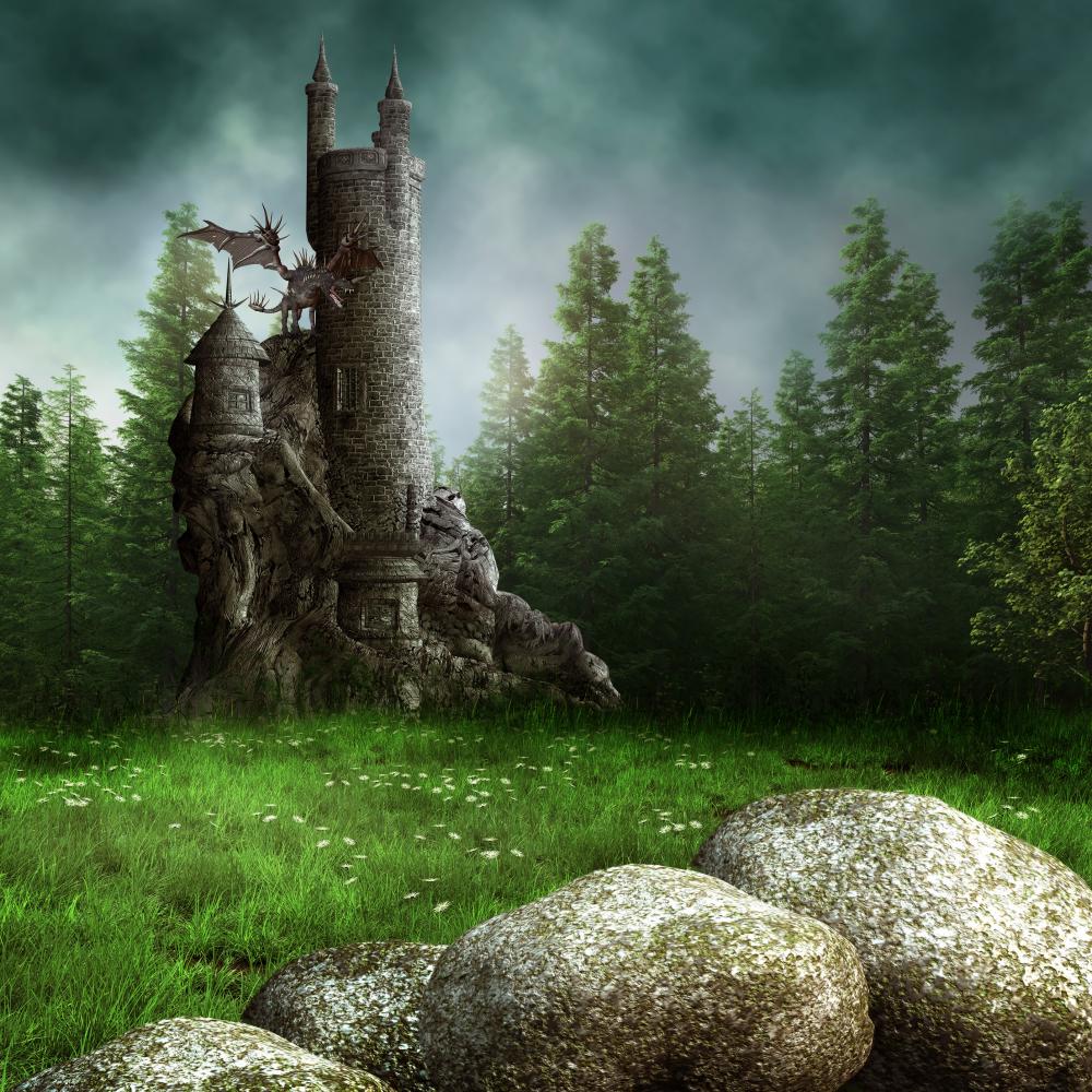 Fantasy Forest Castles