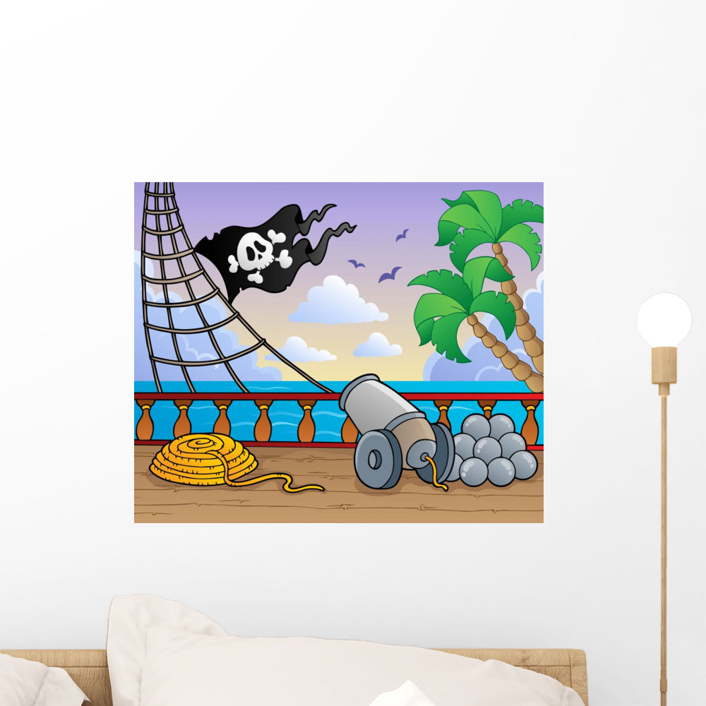 Pirate Ship Deck Theme – Wallmonkeys