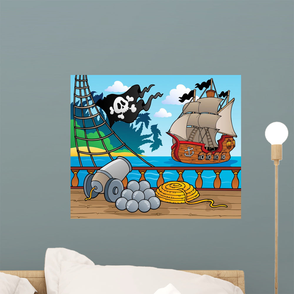 Pirate Ship Deck Theme – Wallmonkeys