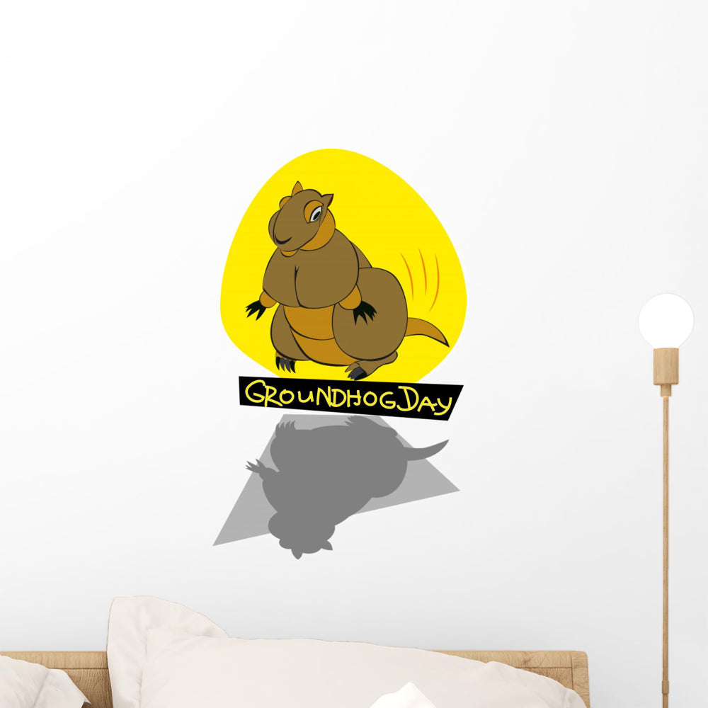 Groundhog Day Wall Decal - WallMonkeys.com – Wallmonkeys