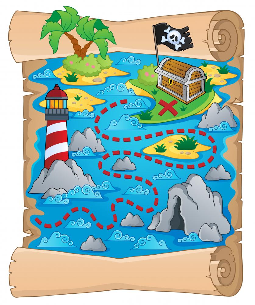 Treasure Map Clipart