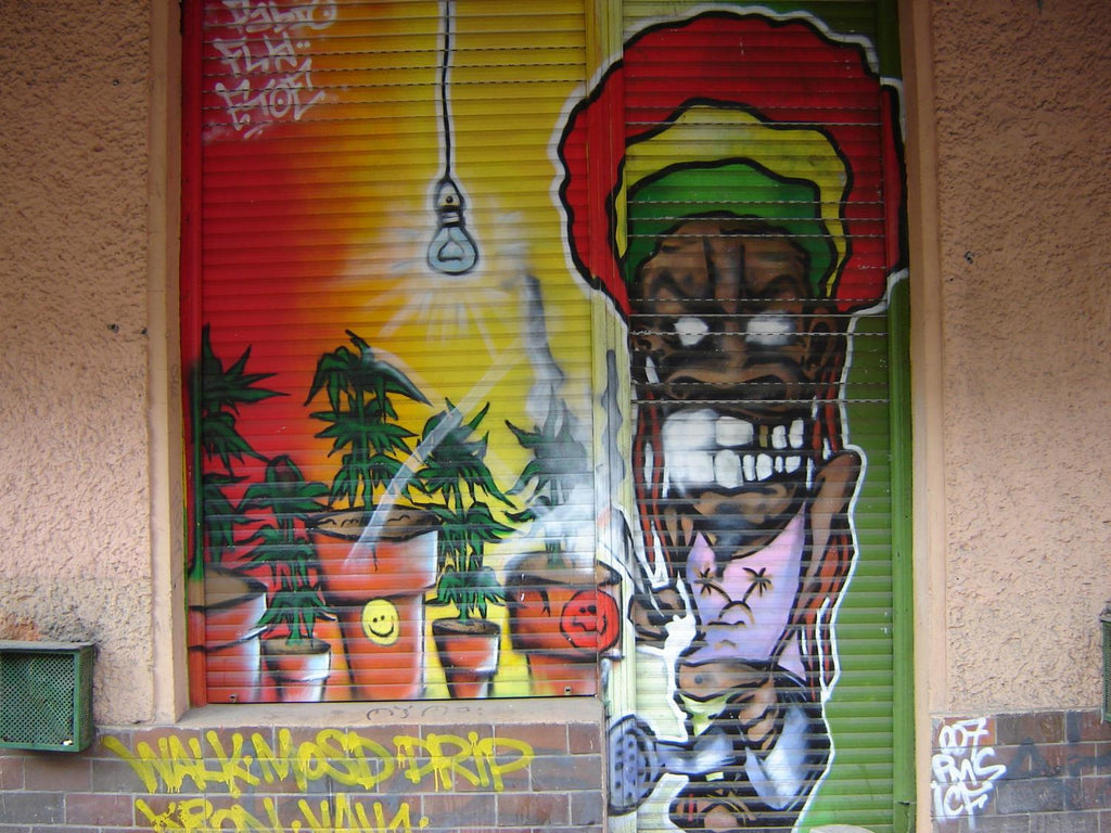 Reggae Graffiti Wallpaper