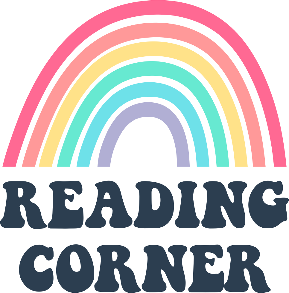 Reading Corner with Rainbow Wall Decal - Wall Monkeys – Wallmonkeys