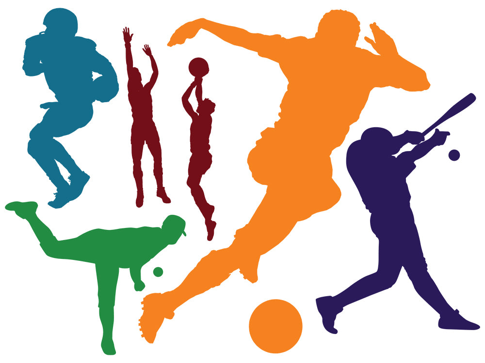 sporting silhouettes