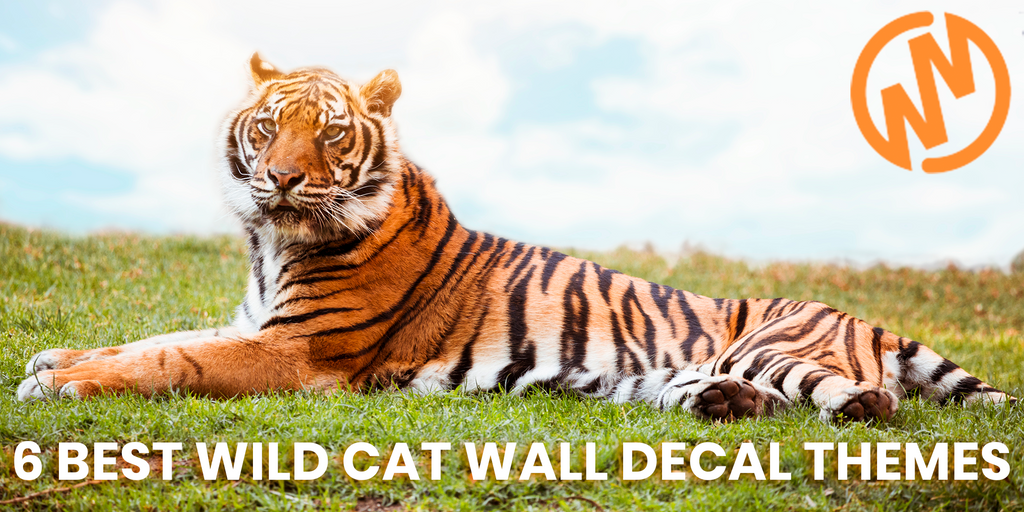 6 Wild Cat Wall Decal Themes for Animal Lovers – Wallmonkeys