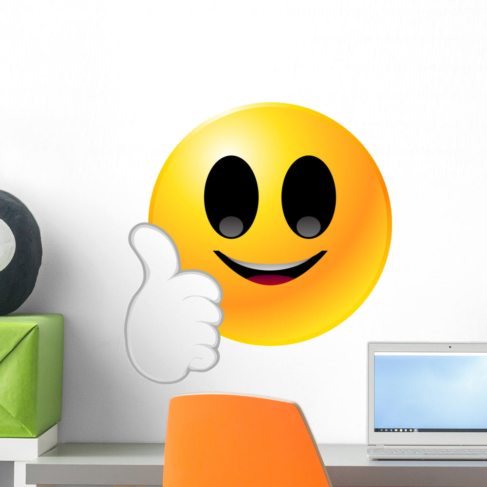 Vector Clipart Illustrations Emoticon Wall Decal - WallMonkeys.com ...