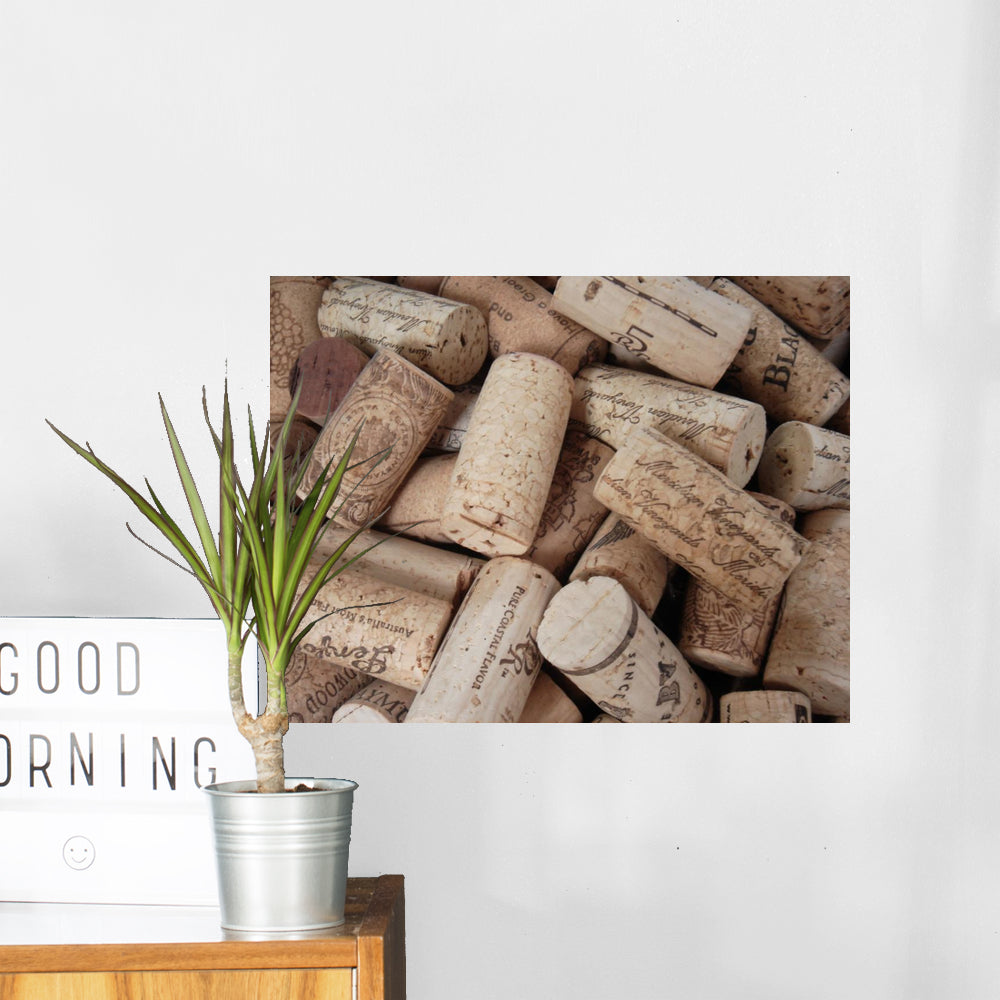 Corks Wall Decal - WallMonkeys.com – Wallmonkeys