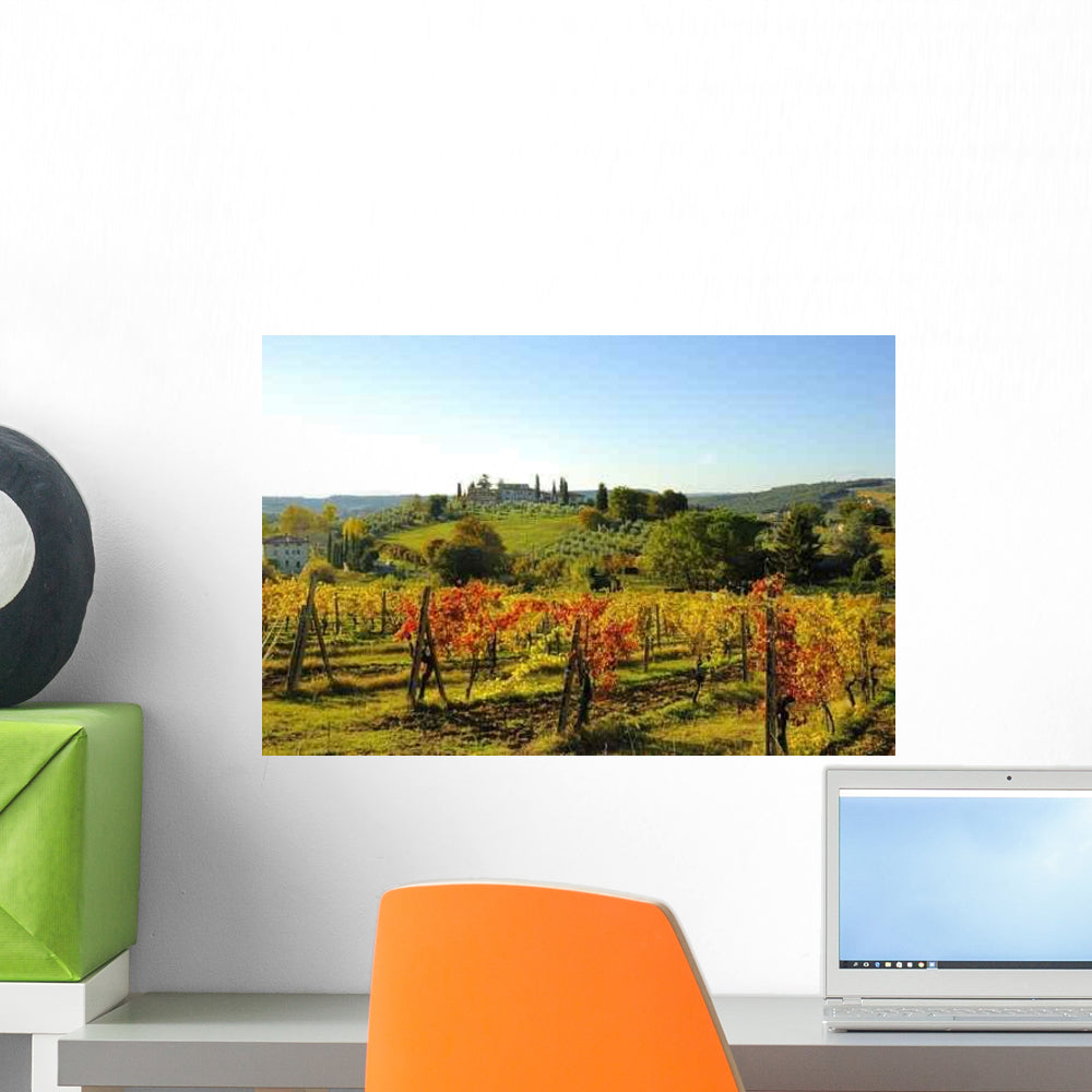 Tuscany Landscape Wall Decal Design 1 - WallMonkeys.com – Wallmonkeys