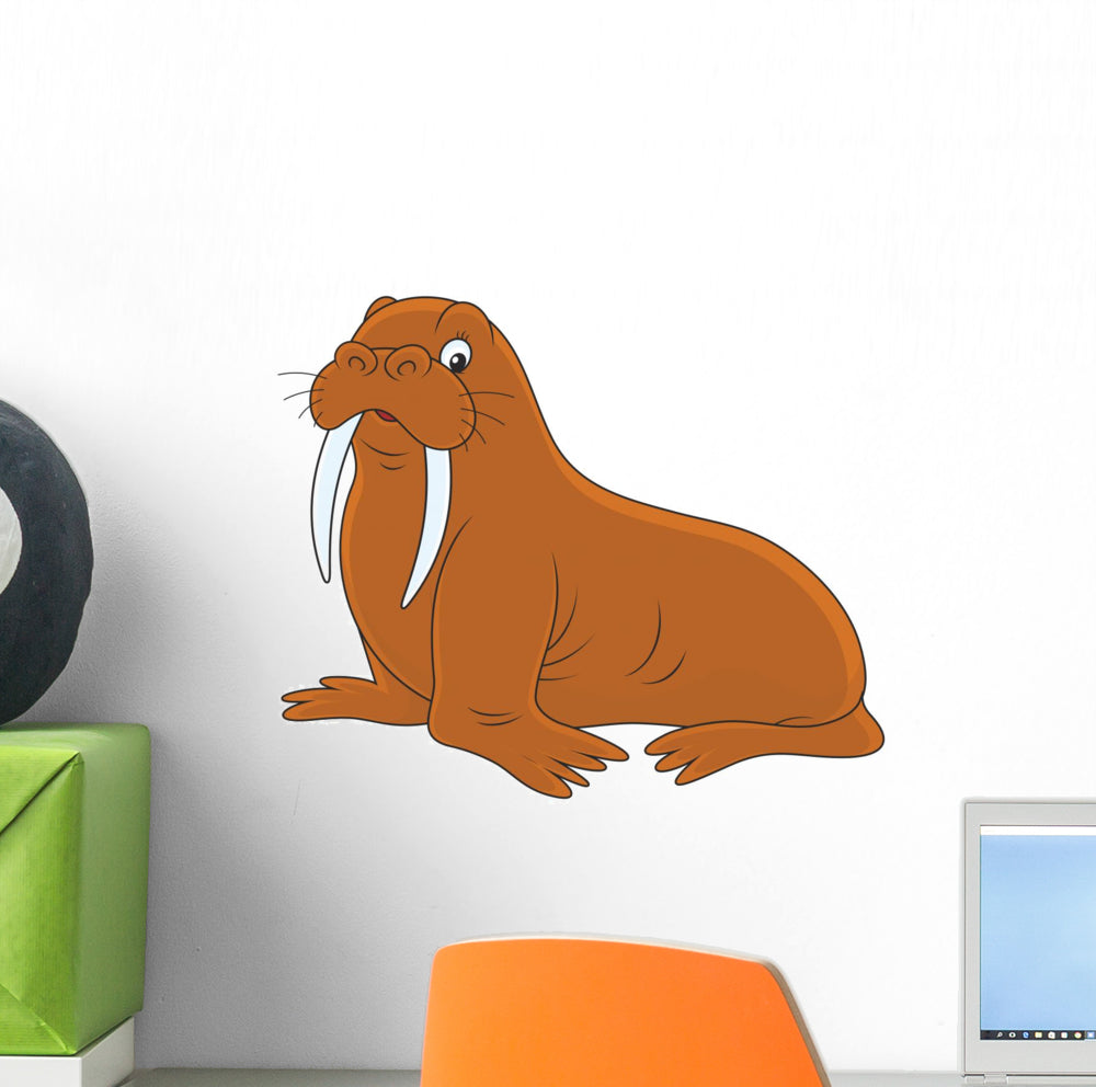 Walrus Wall Decal - WallMonkeys.com – Wallmonkeys