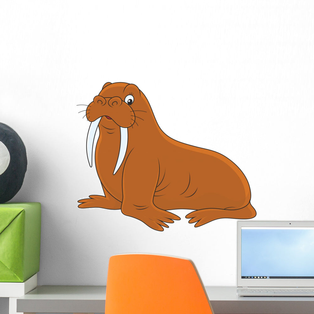 Walrus Wall Decal - WallMonkeys.com – Wallmonkeys