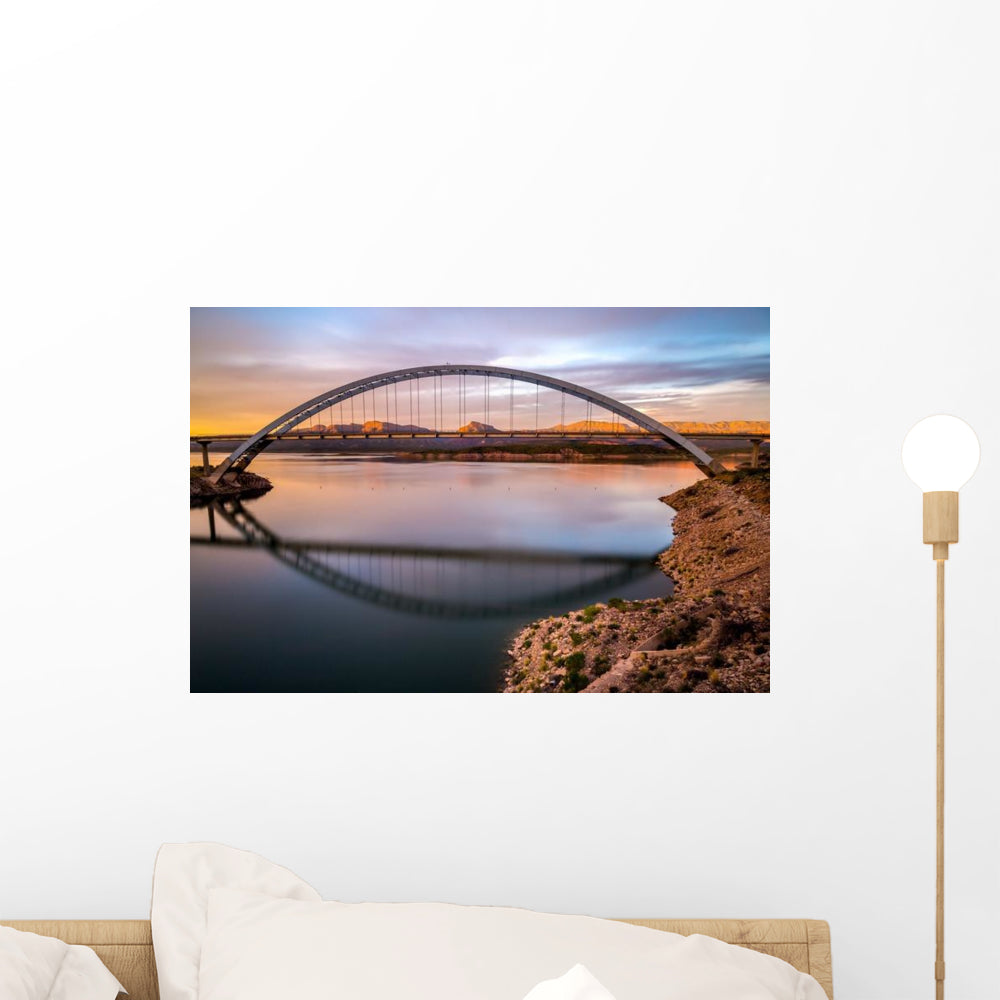 Roosevelt Lake Bridge Wall Decal - WallMonkeys.com – Wallmonkeys