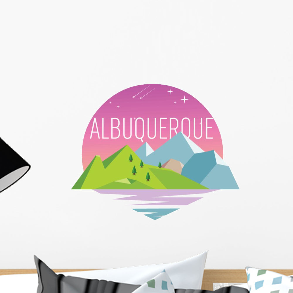 Albuquerque Is One Beautiful Wall Decal - WallMonkeys.com – Wallmonkeys