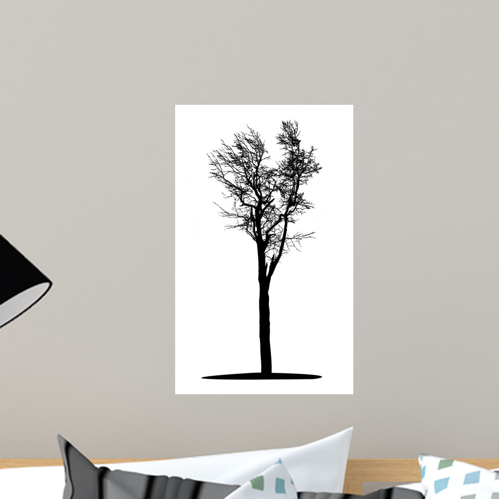 Black Tree Wall Decal – Wallmonkeys