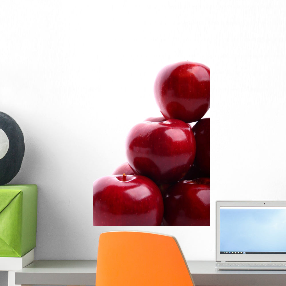 Red Apples Wall Mural – Wallmonkeys
