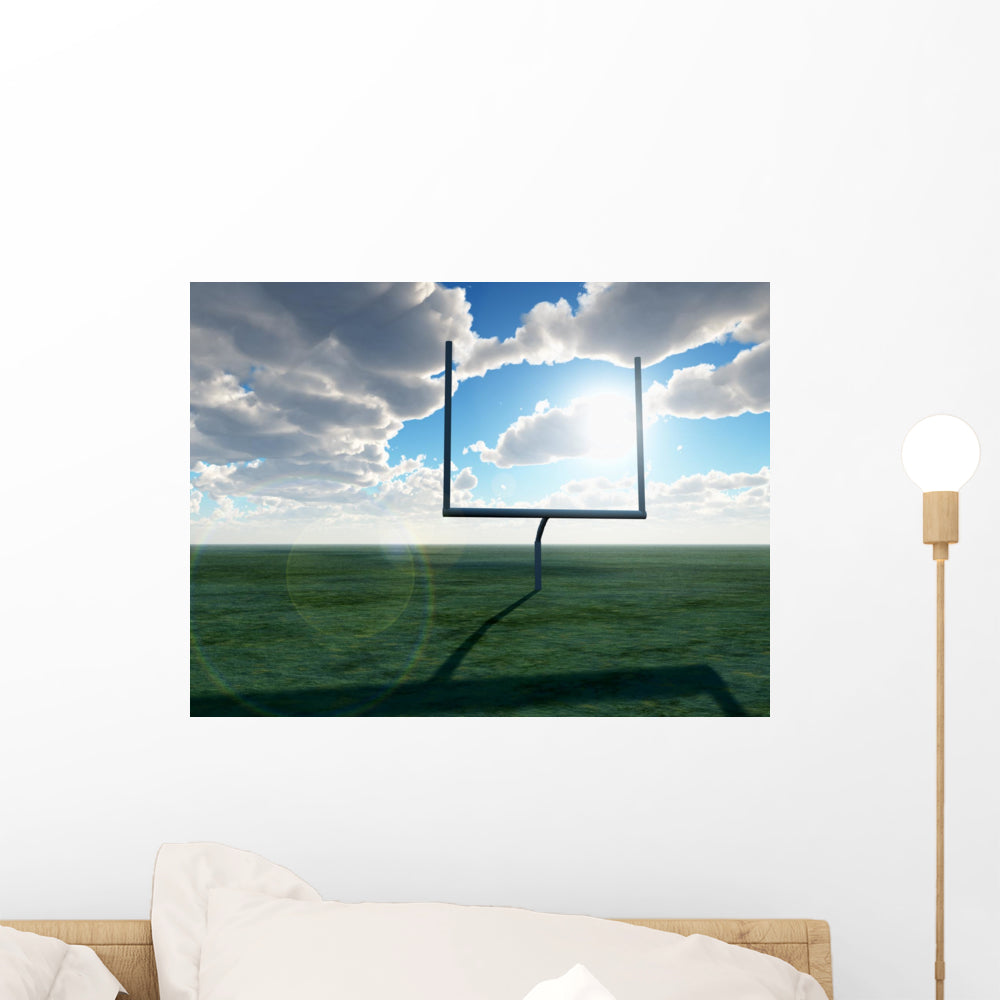 American Football Goal Wall Mural – Wallmonkeys