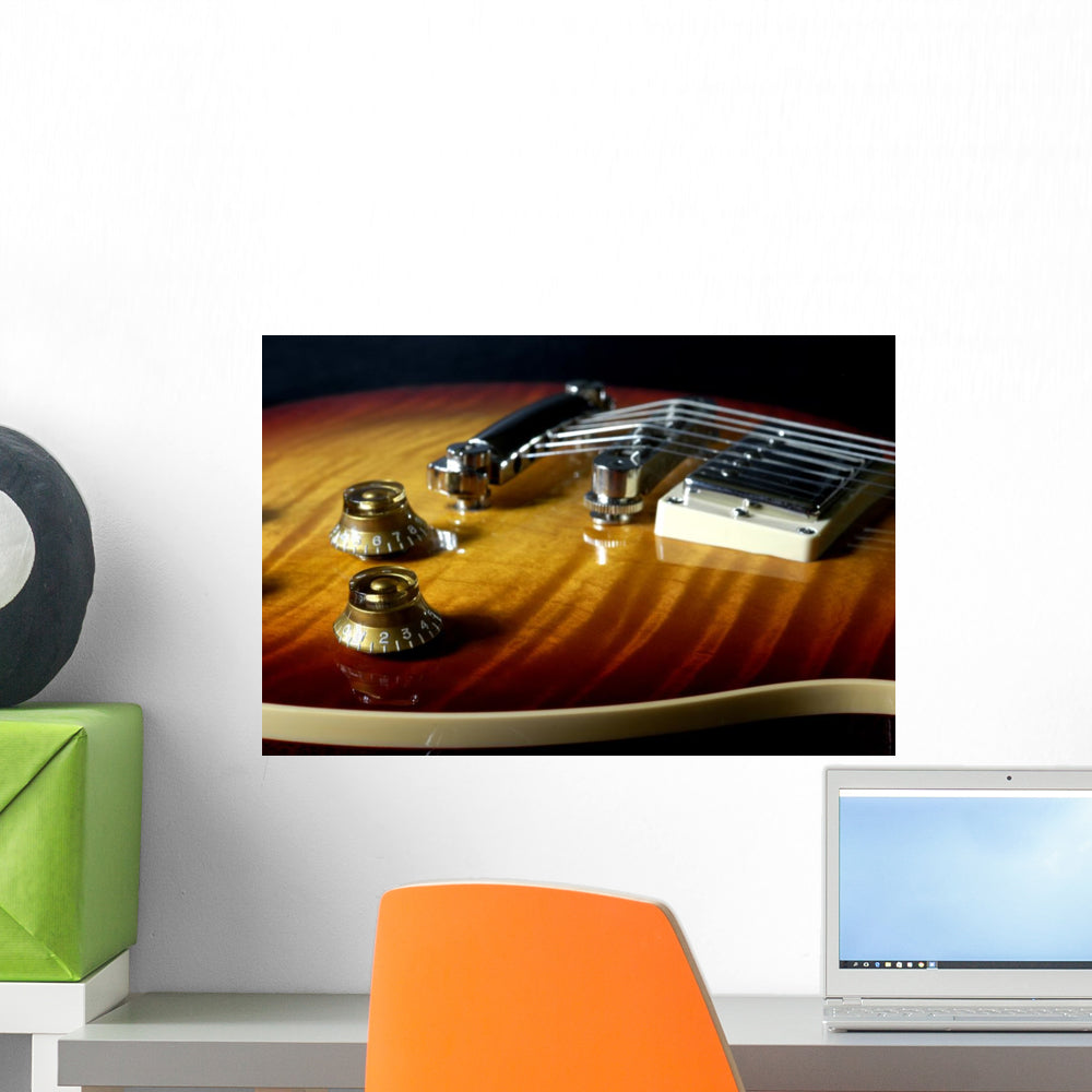 Electric Guitar Wall Mural – Wallmonkeys