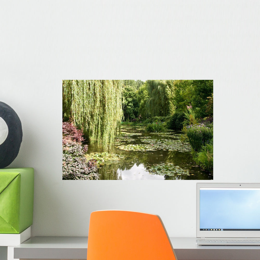 Gardens Claude Monet Giverny Wall Decal - WallMonkeys.com – Wallmonkeys