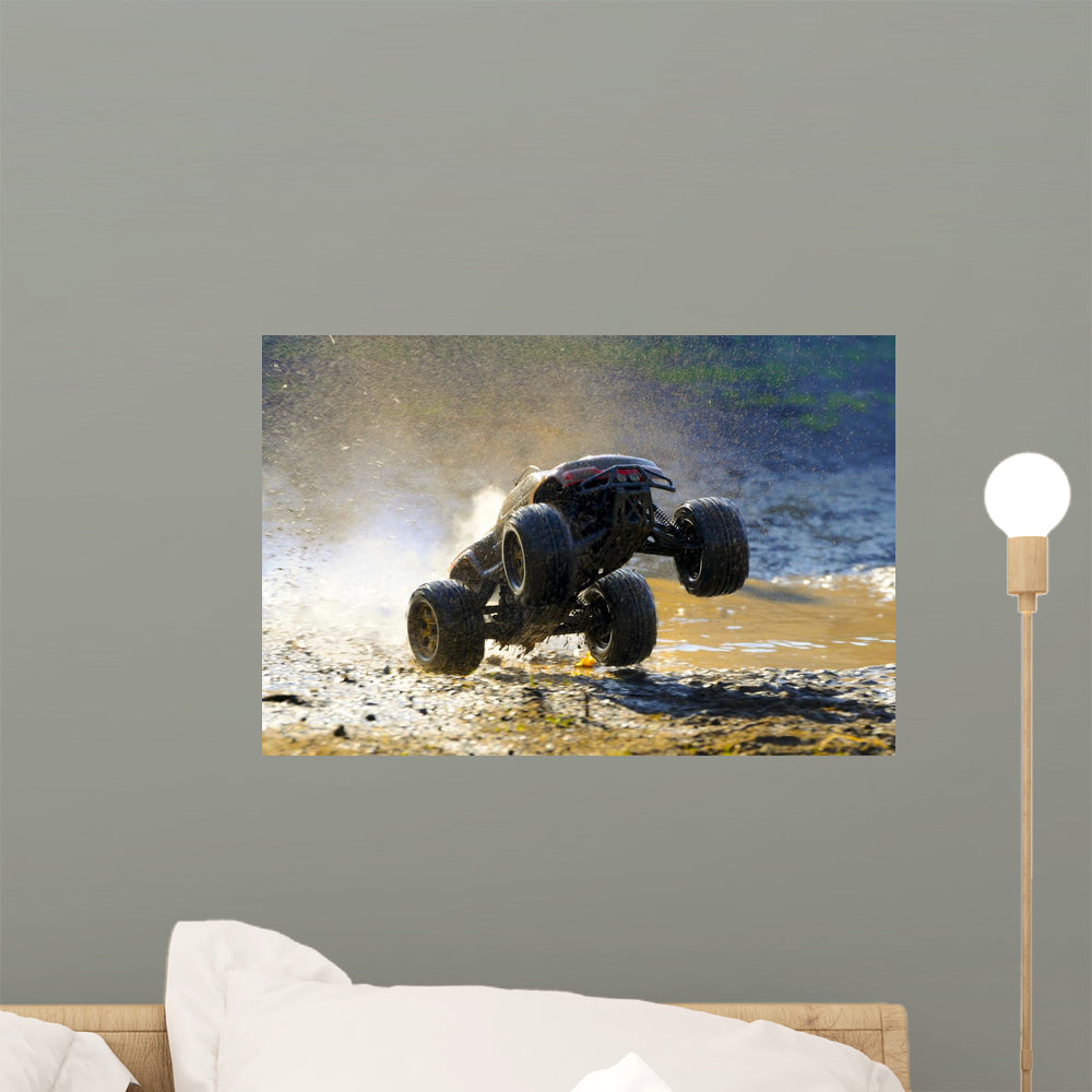 Monster Truck Wall Mural – Wallmonkeys