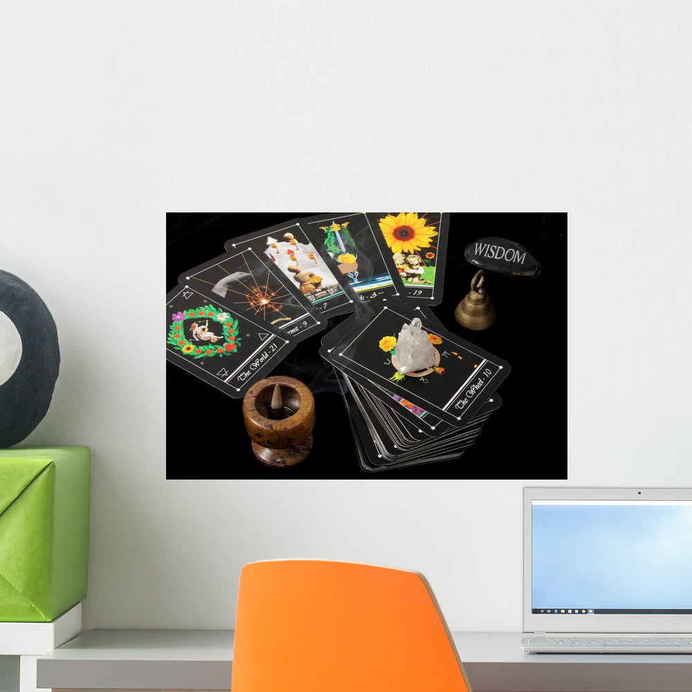 Tarot Cards Reading Wall Mural – Wallmonkeys