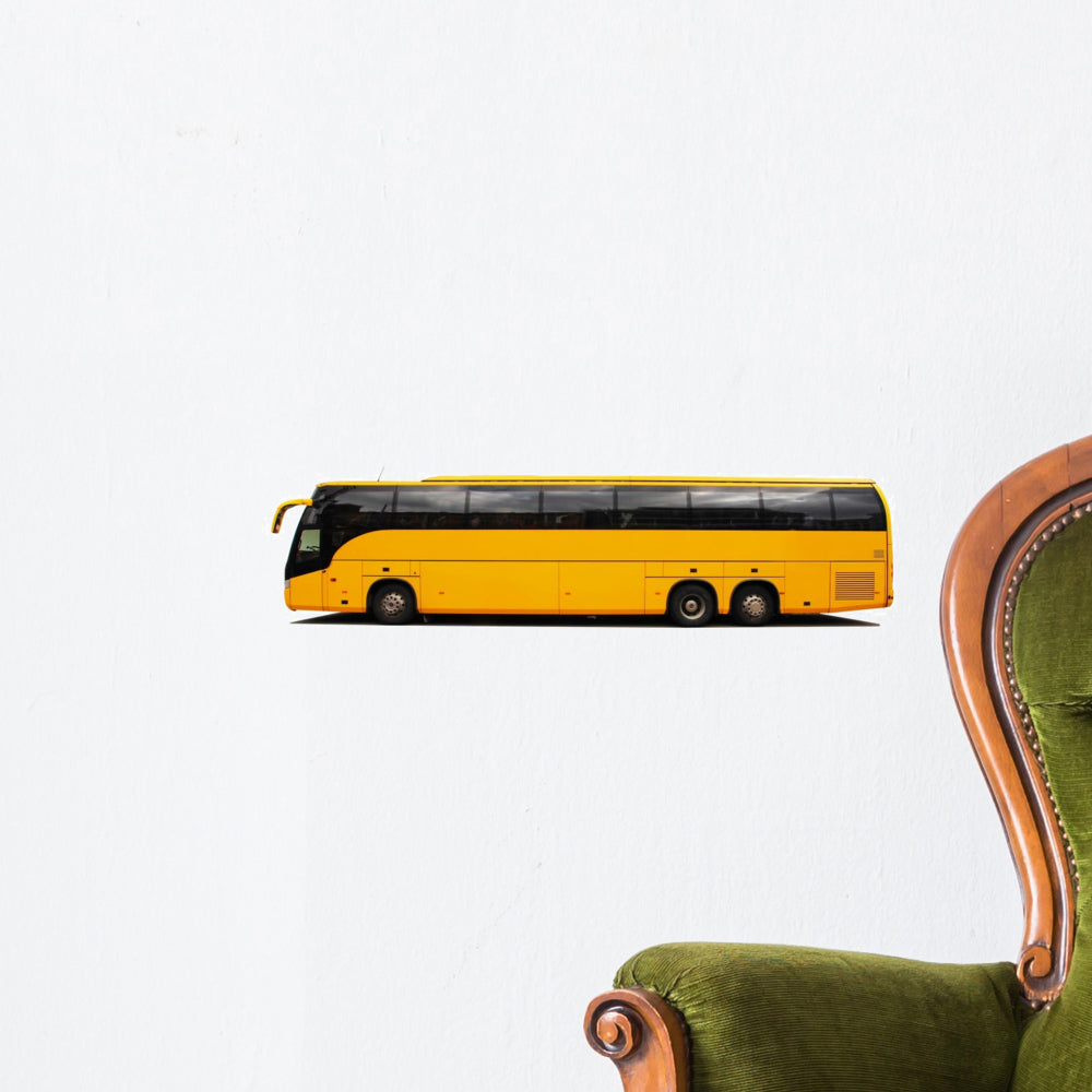 Coach Bus Wall Decal – Wallmonkeys
