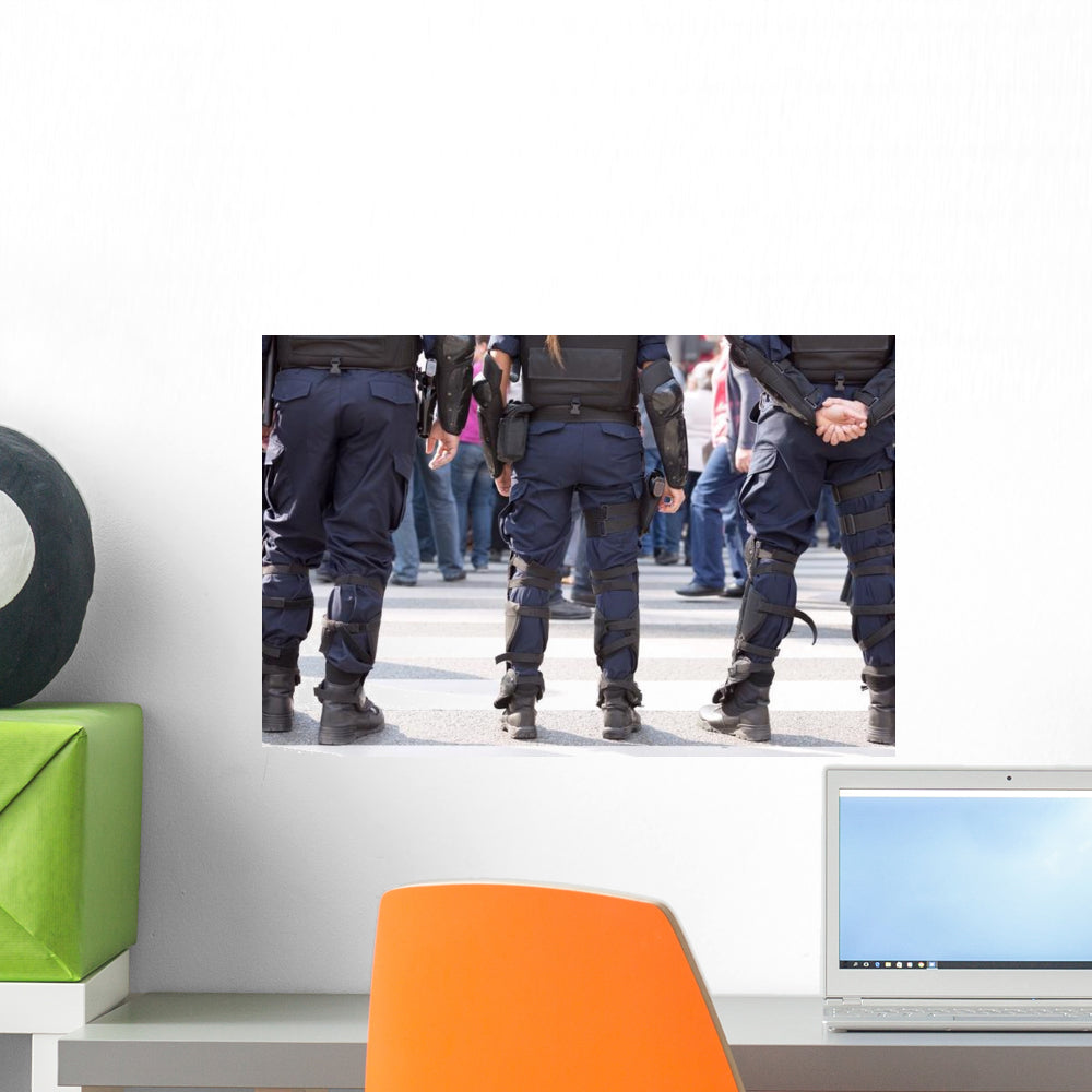 Law Enforcement Police Wall Decal - WallMonkeys.com – Wallmonkeys