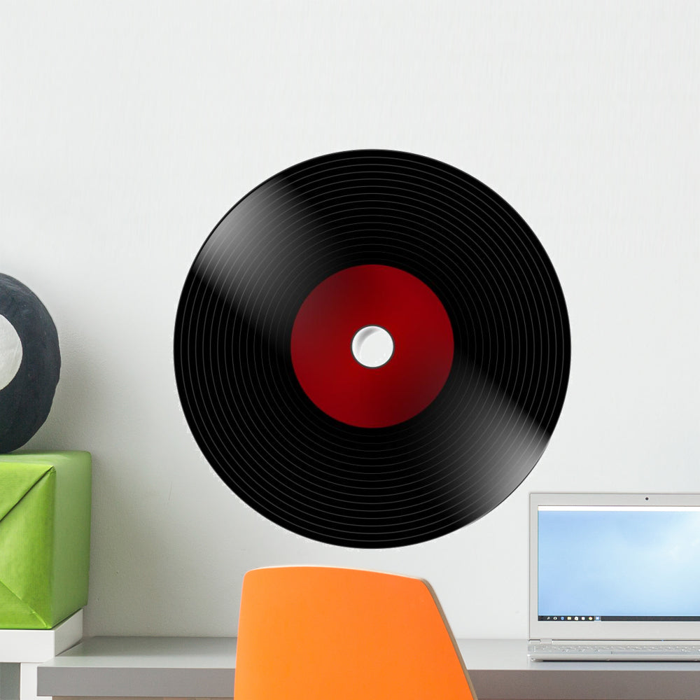 Record Wall Decal – Wallmonkeys