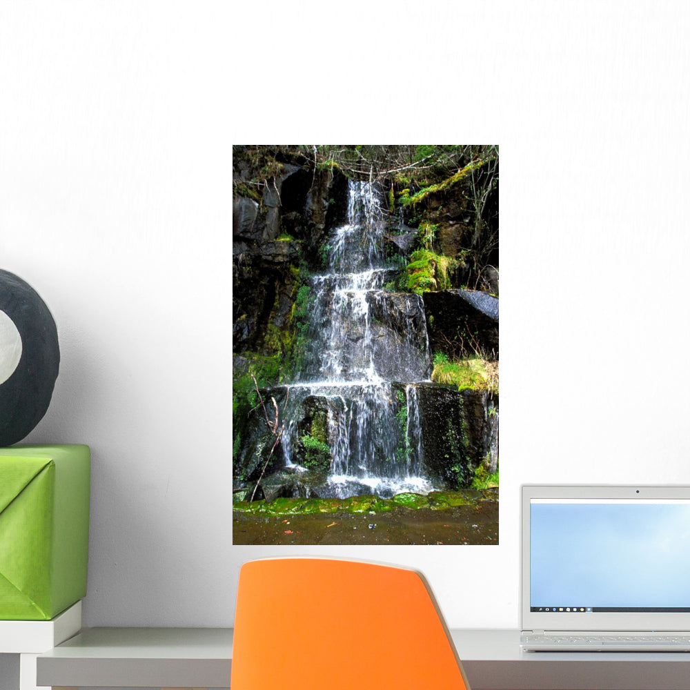 Colorful Waterfall Wall Decal - WallMonkeys.com – Wallmonkeys