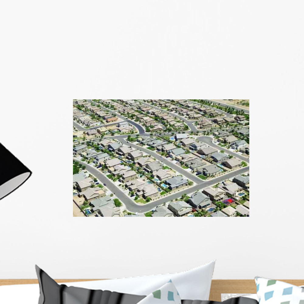 Housing Development Wall Decal Design 5 - WallMonkeys.com – Wallmonkeys