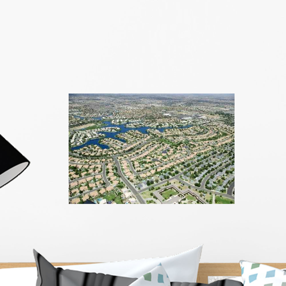 Housing Development Wall Decal Design 4 - WallMonkeys.com – Wallmonkeys