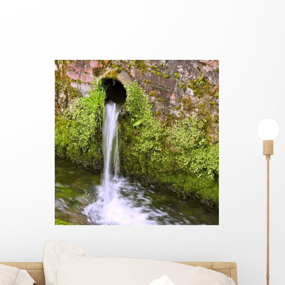 Drain Pipe Wall Decal - WallMonkeys.com – Wallmonkeys