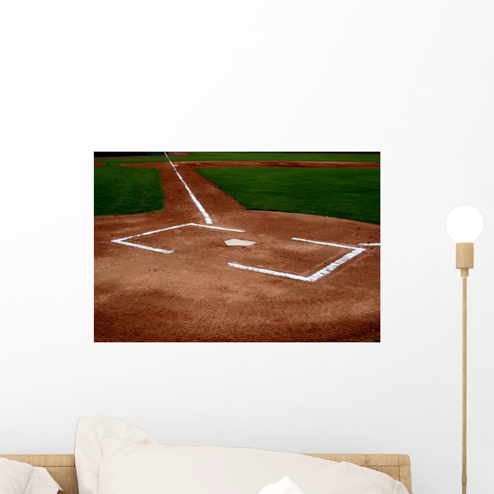 Baseball Field Wall Decal - WallMonkeys.com – Wallmonkeys