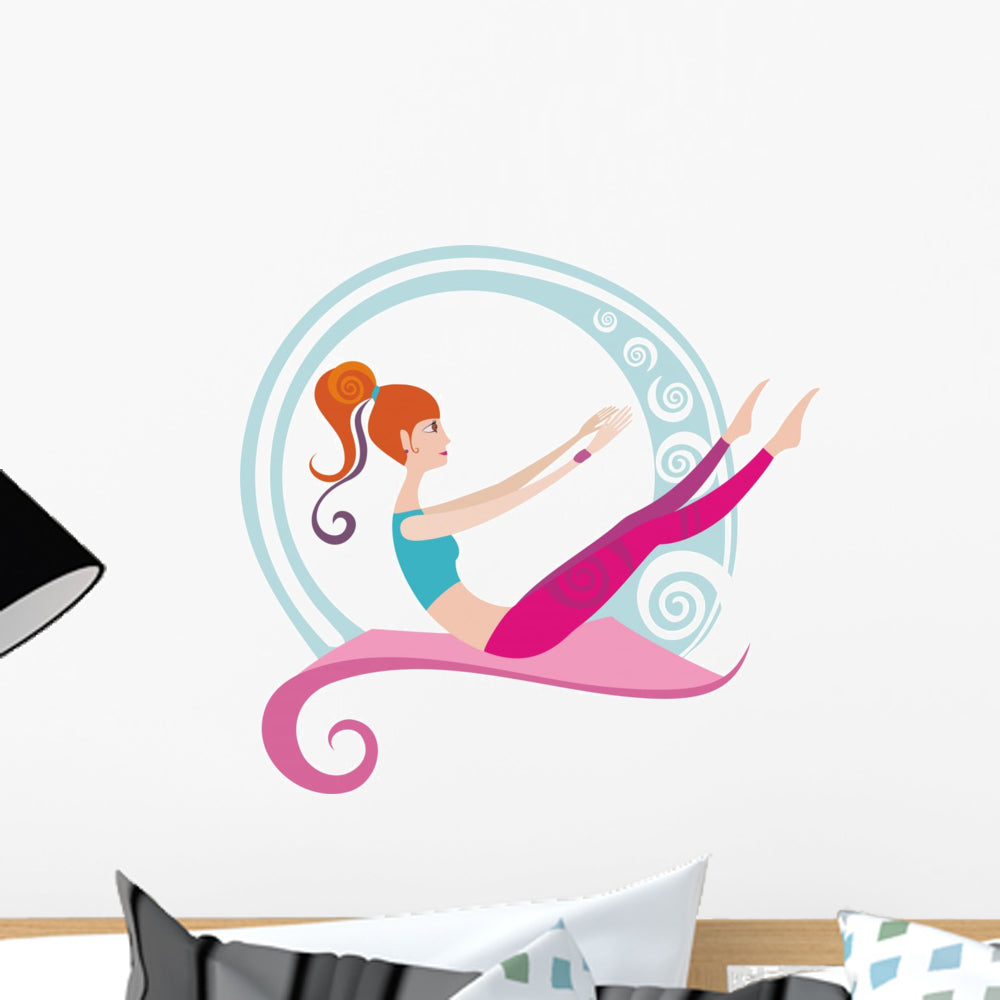 Pilates Wall Decal - WallMonkeys.com – Wallmonkeys
