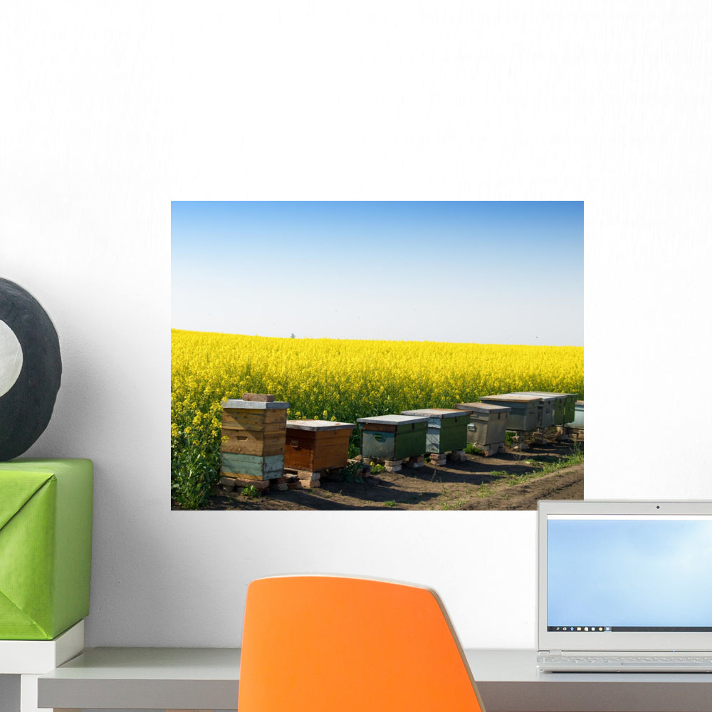 Beekeeping Orchard Wall Decal - WallMonkeys.com – Wallmonkeys