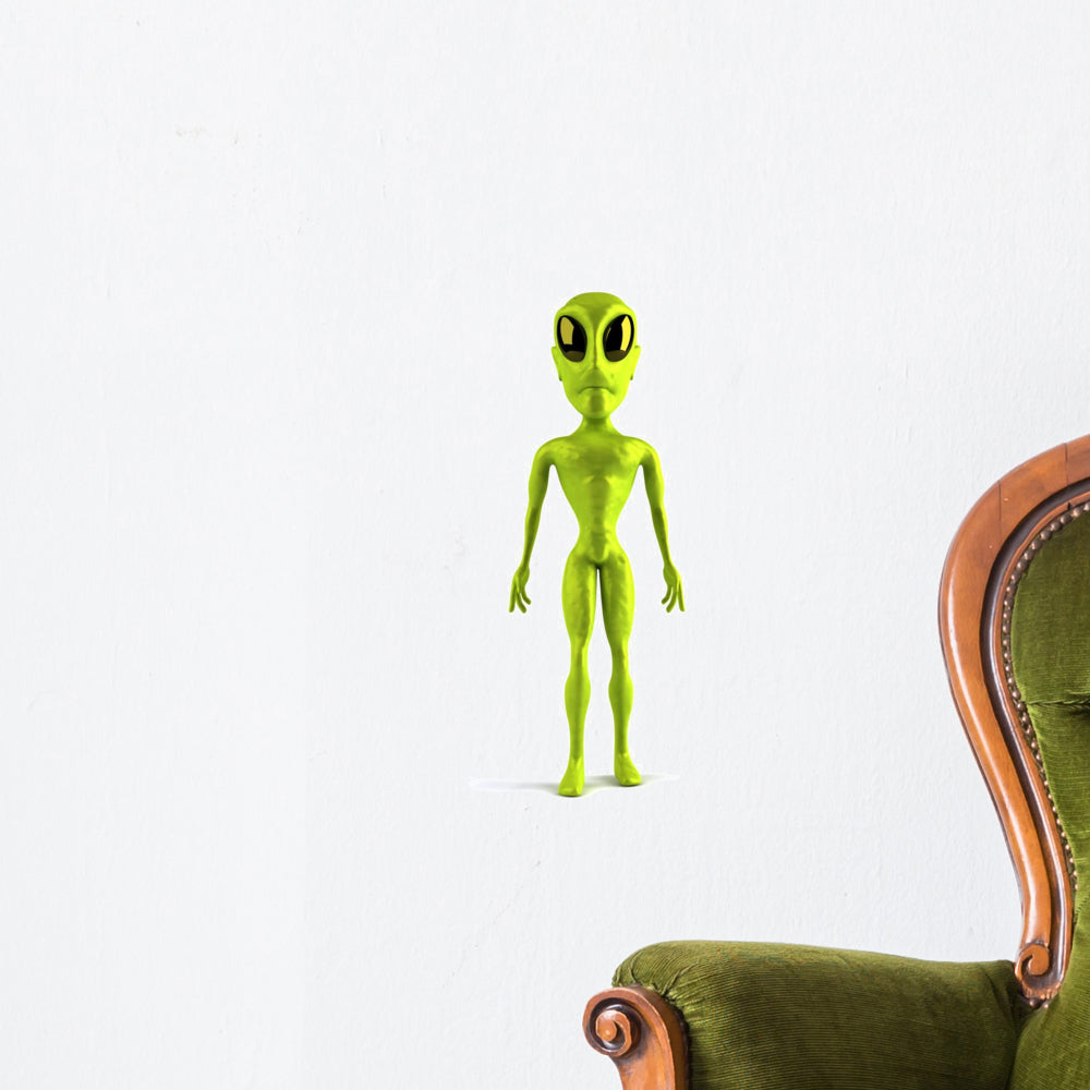 Alien Wall Decal Design 2 - WallMonkeys.com – Wallmonkeys