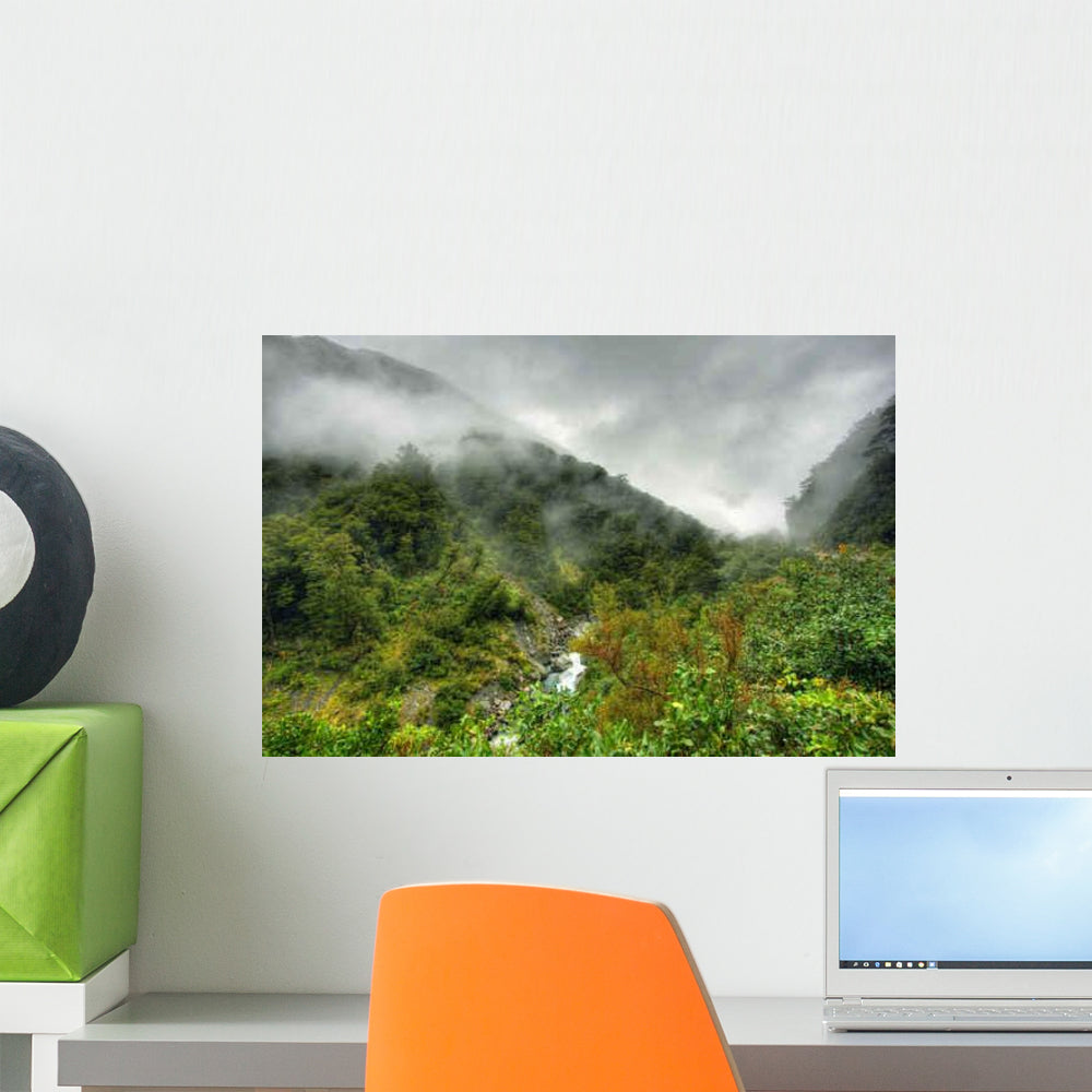Rainforest Landscape Wall Decal Design 3 - WallMonkeys.com – Wallmonkeys