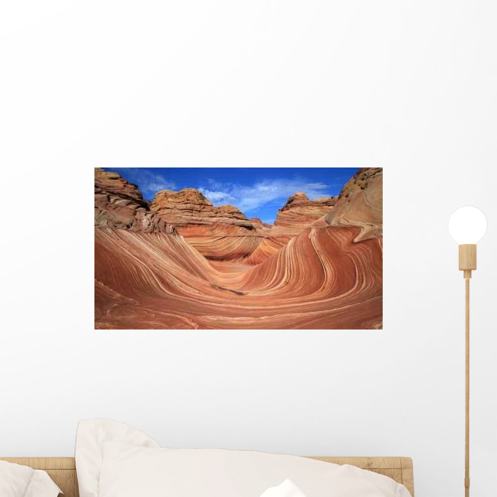 Wave Pano Wall Decal - WallMonkeys.com – Wallmonkeys