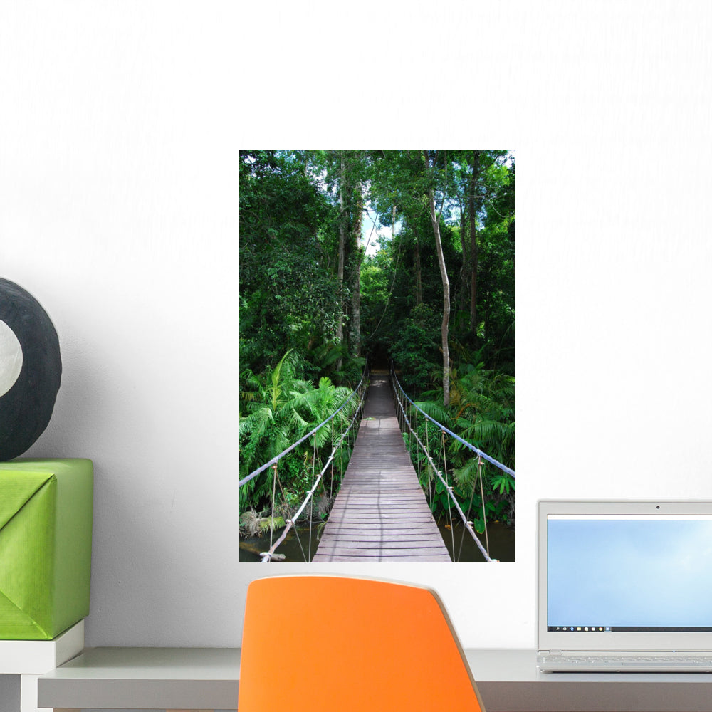 Rope Bridge Wall Decal - WallMonkeys.com – Wallmonkeys