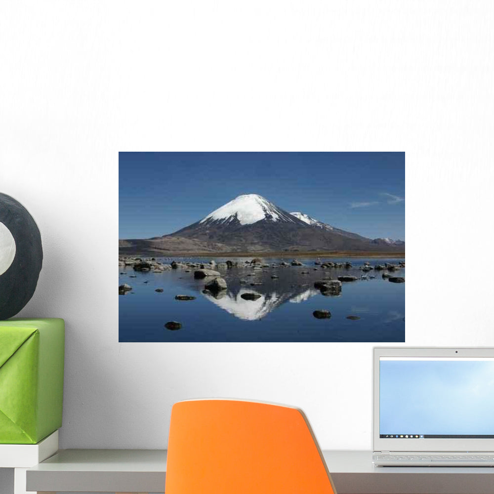 Volcano Wall Decal - WallMonkeys.com – Wallmonkeys