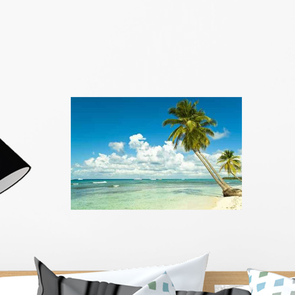 Tropical Beach Wall Decal Design 6 - WallMonkeys.com – Wallmonkeys