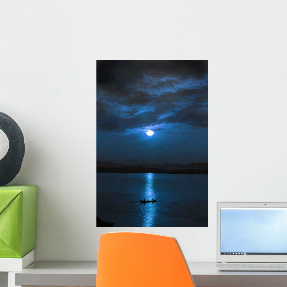 Moonlight Wall Decal - WallMonkeys.com – Wallmonkeys