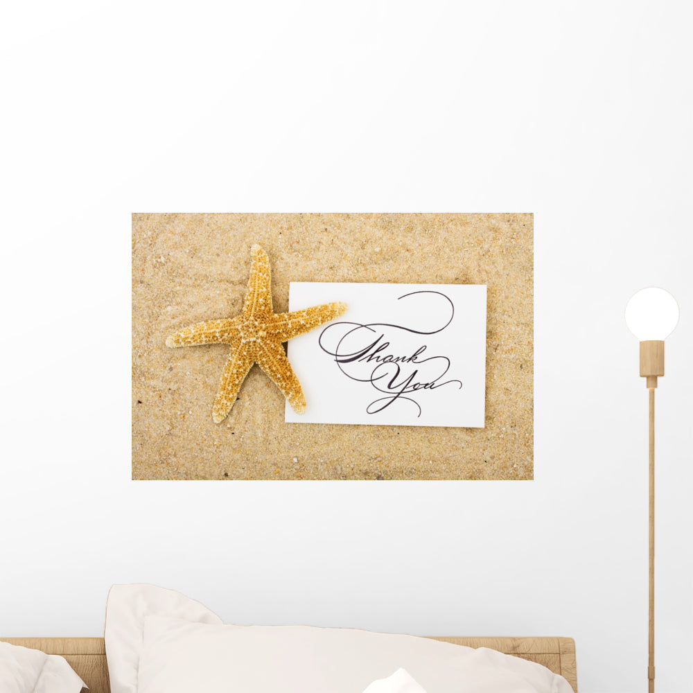 Thank You Card Wall Decal - WallMonkeys.com – Wallmonkeys