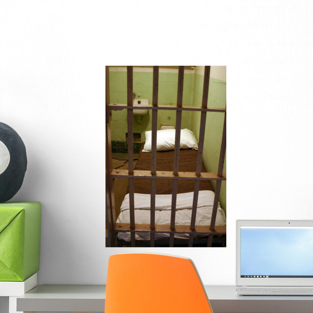 Alcatraz Prison Cell Wall Decal - WallMonkeys.com – Wallmonkeys