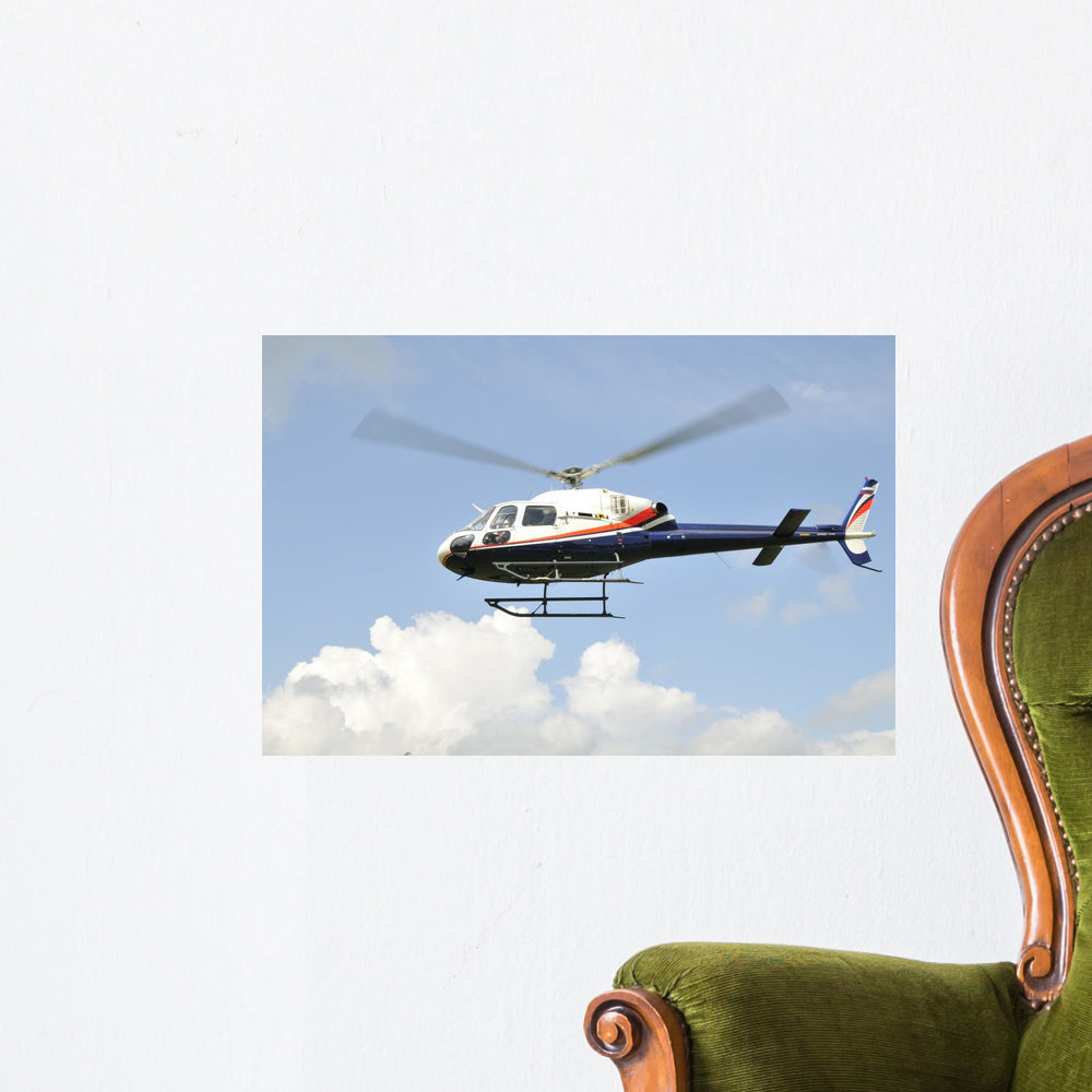 Helicopter Wall Mural – Wallmonkeys