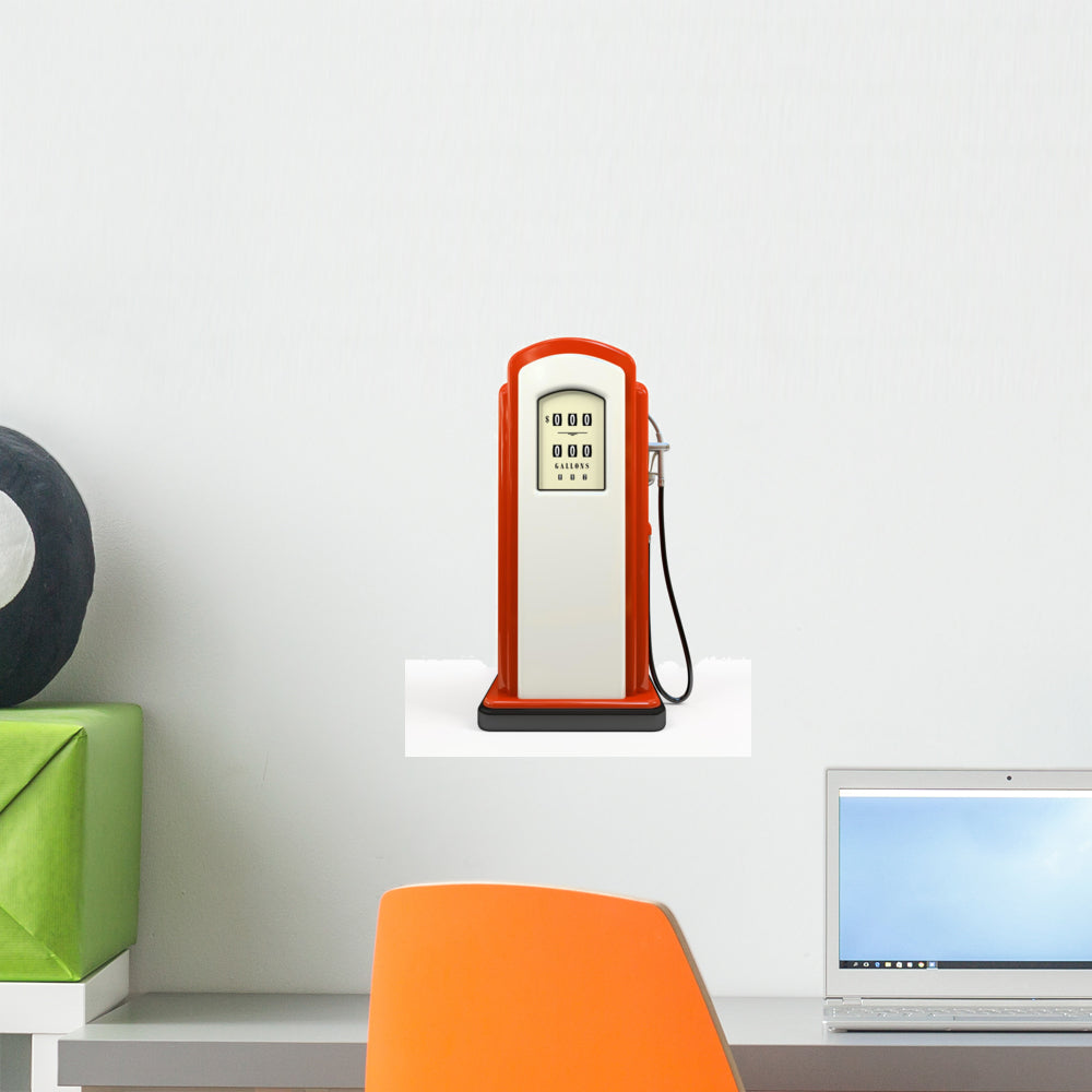Gasoline Pump Wall Decal – Wallmonkeys