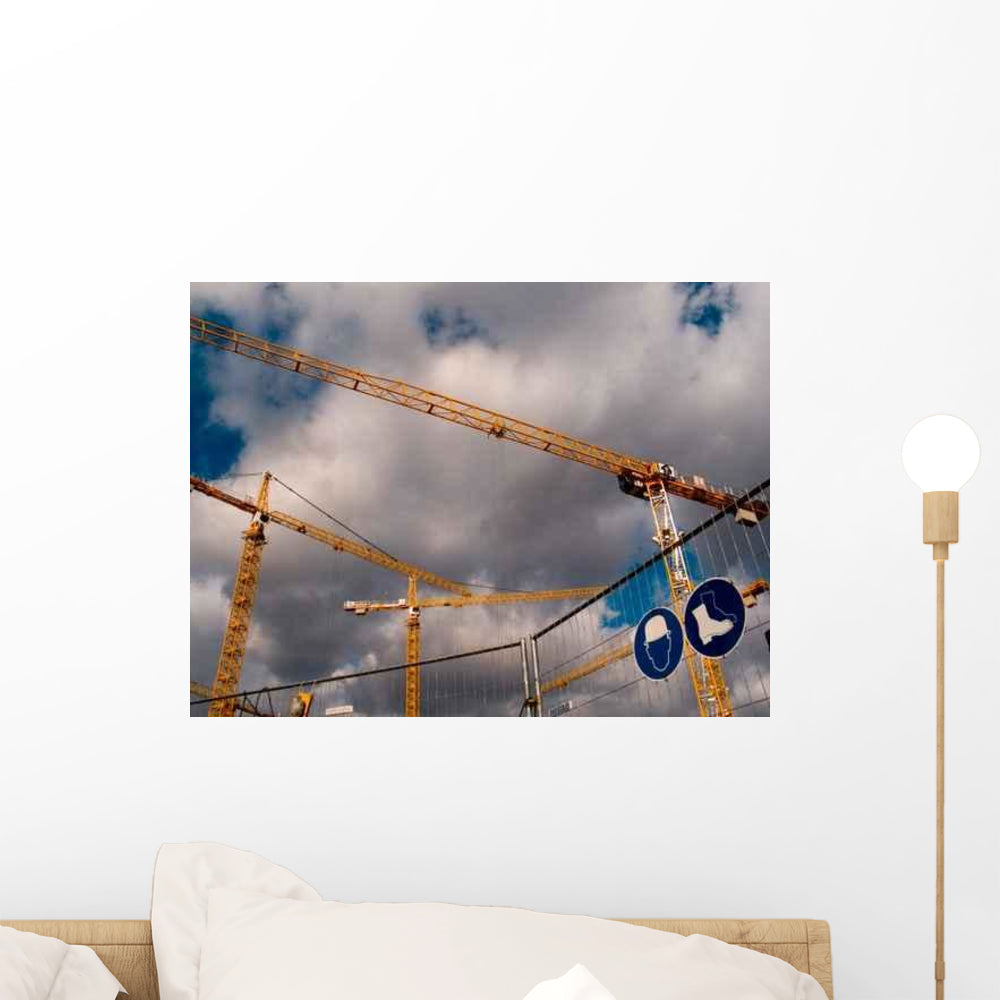 Construction Safety Wall Decal - WallMonkeys.com – Wallmonkeys