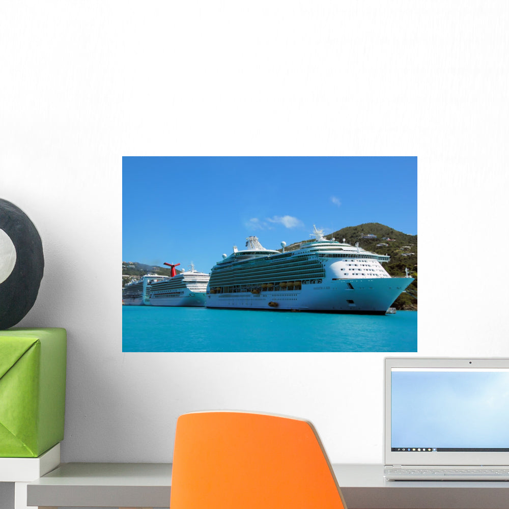 Cruise Ship Wall Mural – Wallmonkeys
